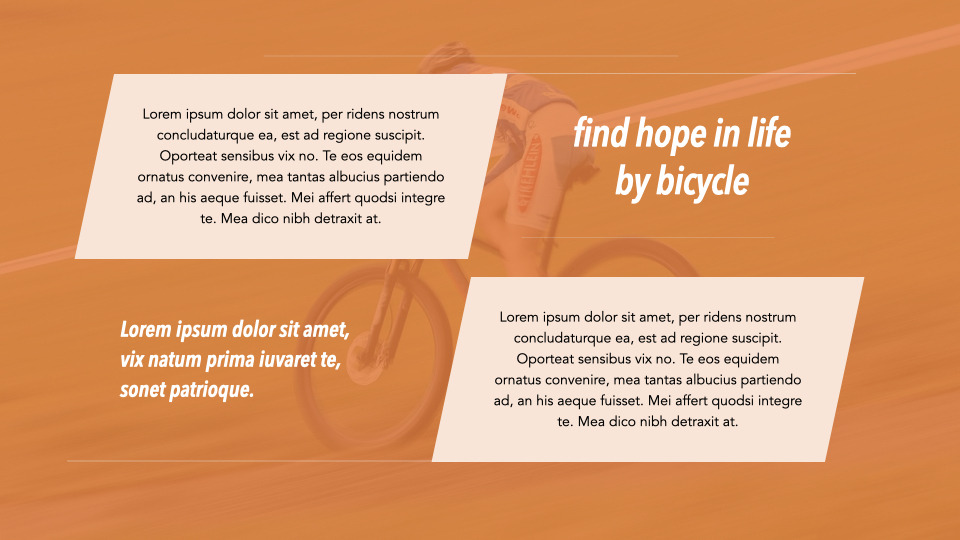 Cycling PPTX Keynote|Lifestyle