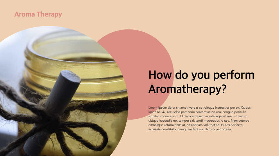 Aroma Therapy Multipurpose Presentation Keynote Template|Business