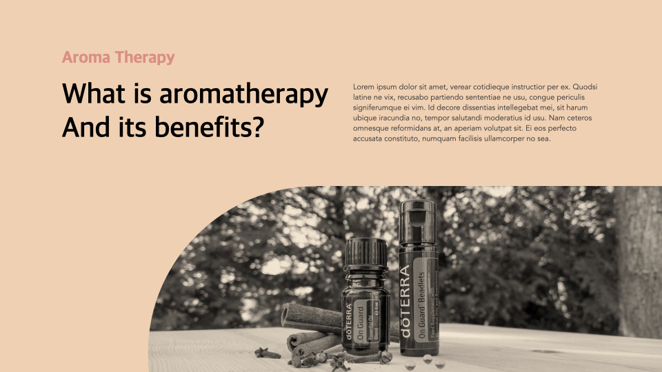 Aroma Therapy Multipurpose Presentation Keynote Template|Business