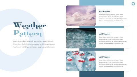 Météo variée Modèle de présentation facile|Mode de vie|PPT
