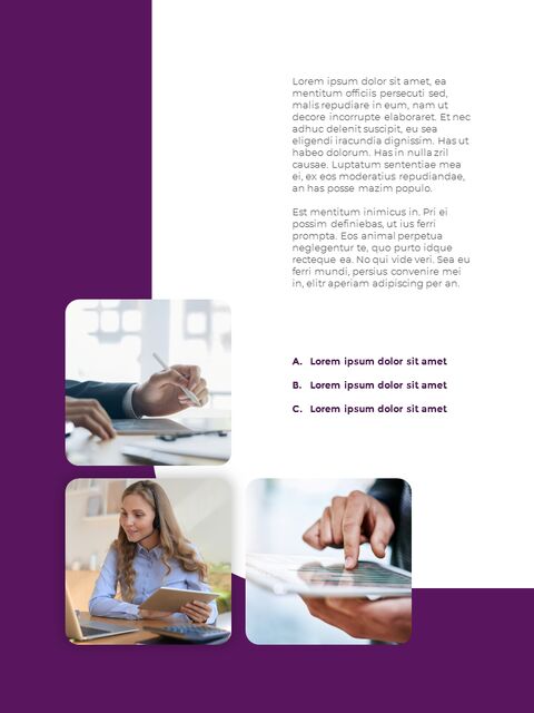 Abstract Back Business Report PowerPoint Presentation Examples