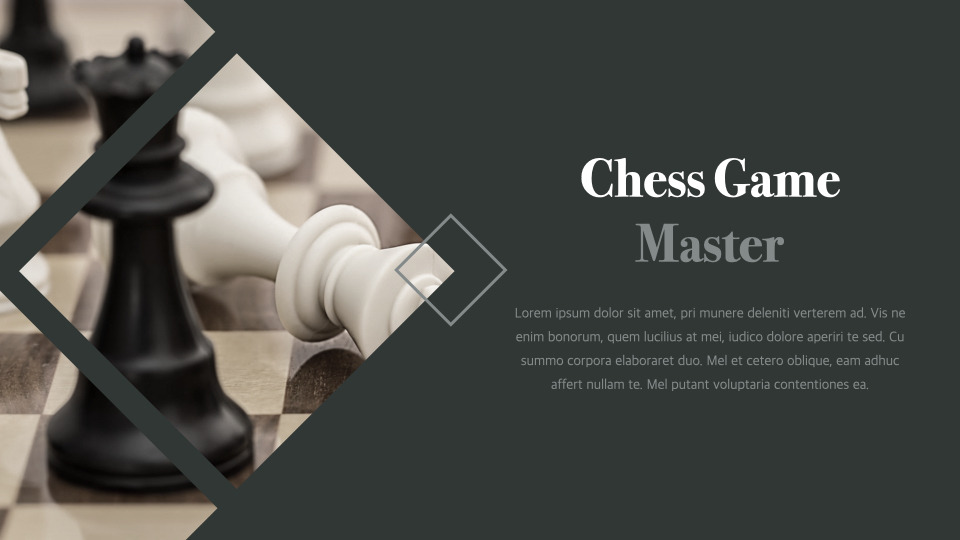 Chess company profile ppt template|Lifestyle|Keynote