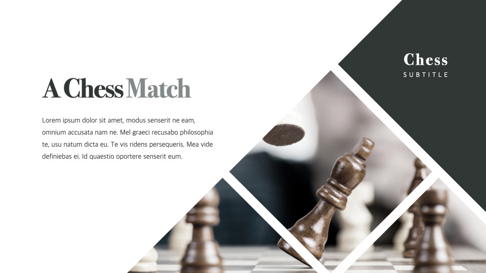 Chess company profile ppt template|Lifestyle|Keynote