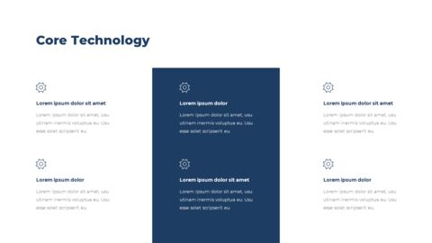 Core Technology Slide Layout|Single