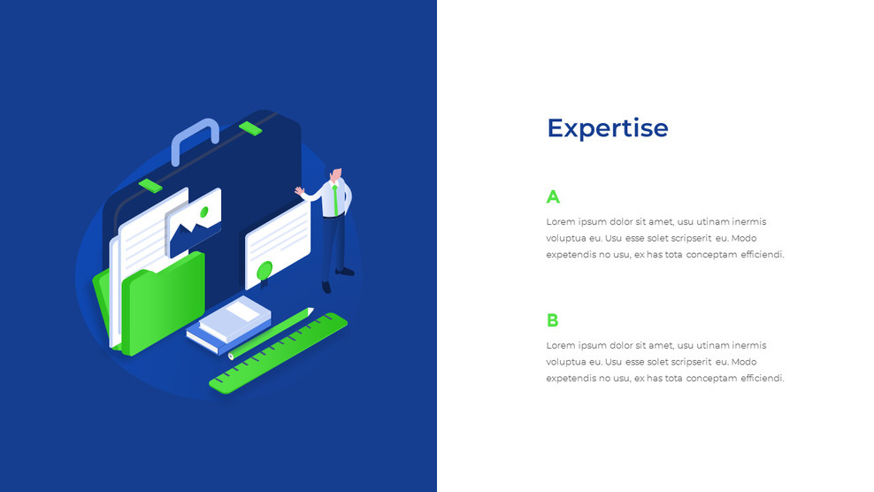 Expertise Simple Deck|Technology|Single Slides