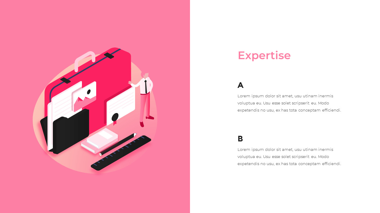 Expertise Simple Deck|Technology|Single Slides