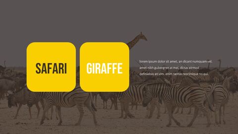 Giraffe powerpoint themes|Lifestyle|Templates
