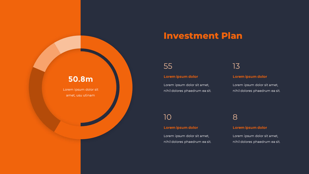 Investment Plan Simple Deck|Financials|Single Slides