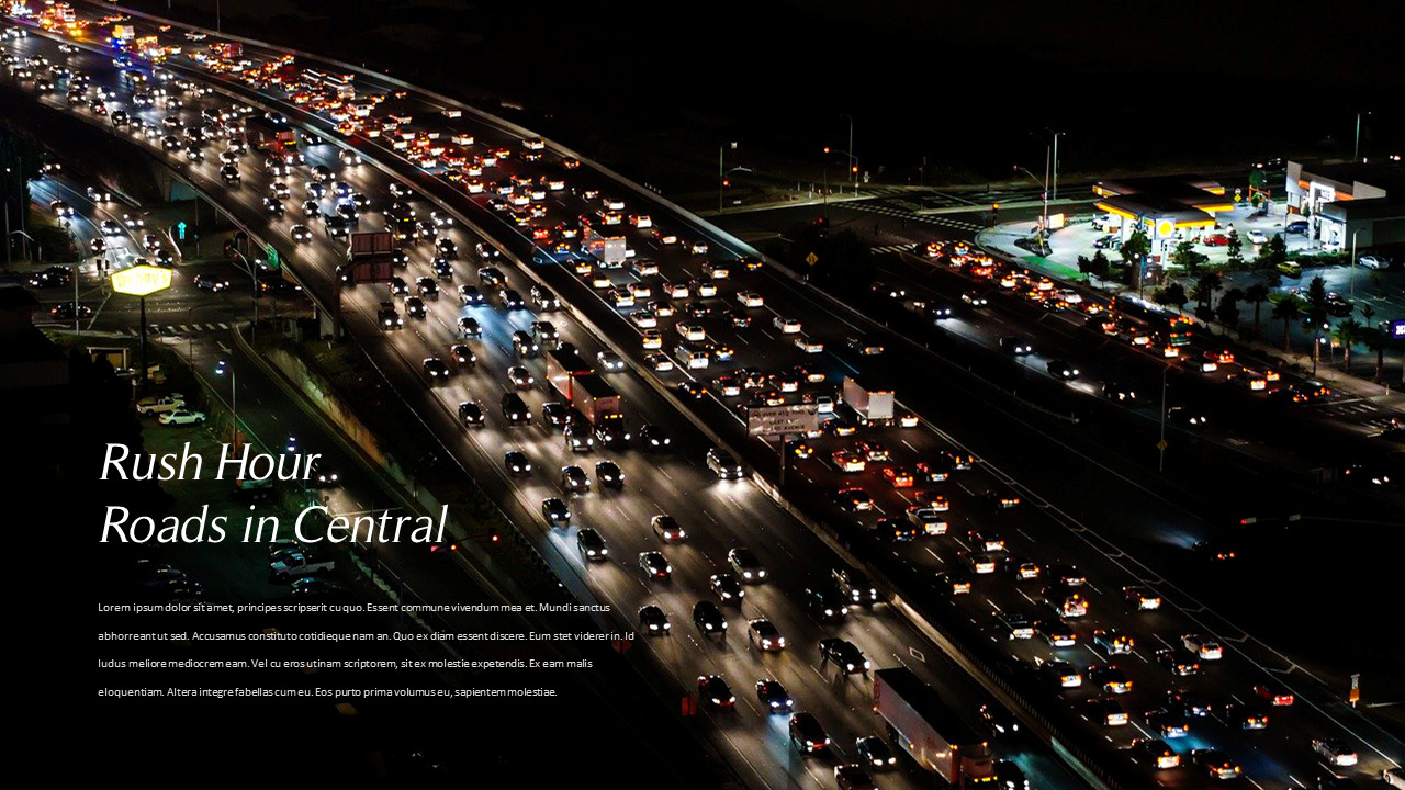 Rush-hour Business Presentations|PPT Templates