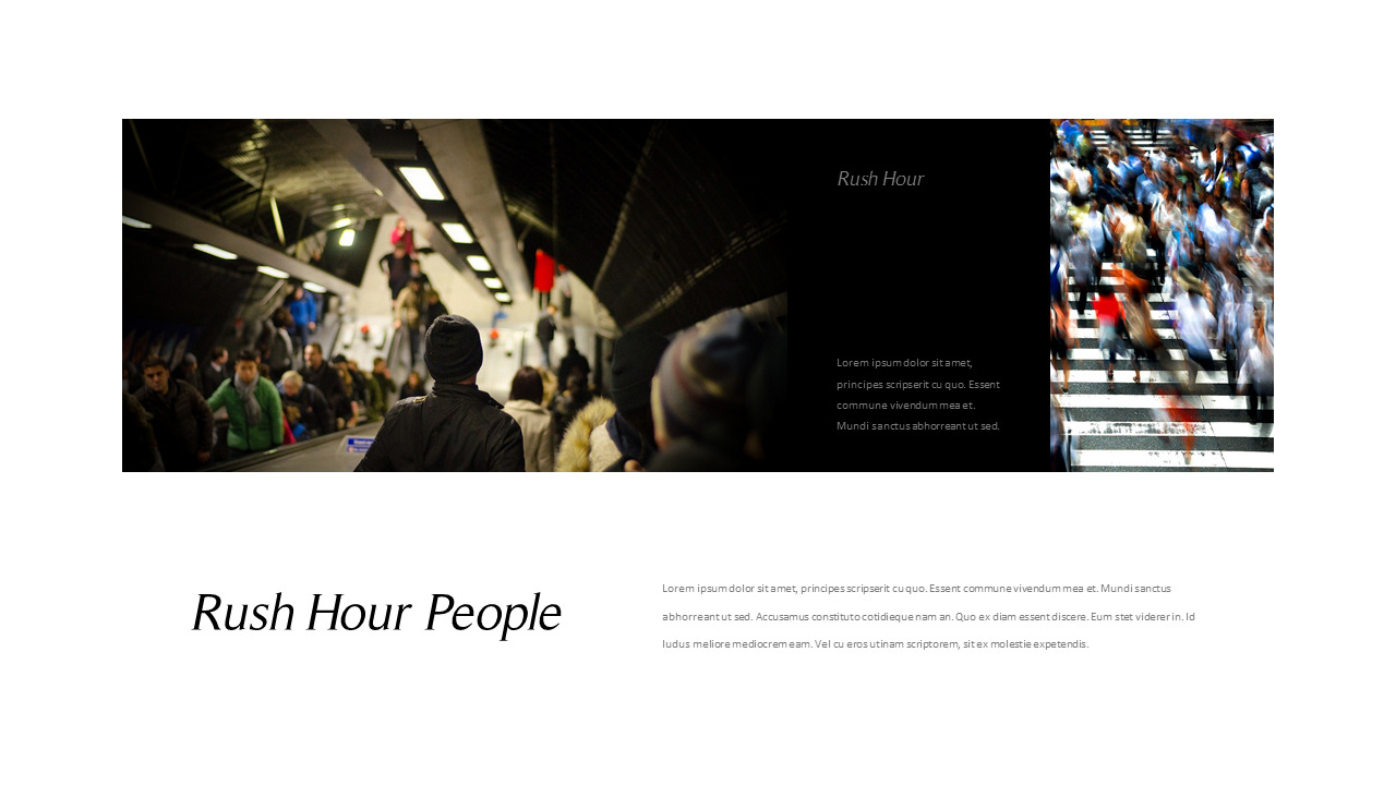 Rush-hour Business Presentations|PPT Templates