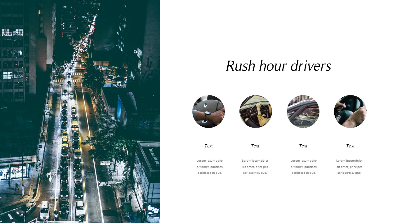 Rush-hour Business Presentations|PPT Templates