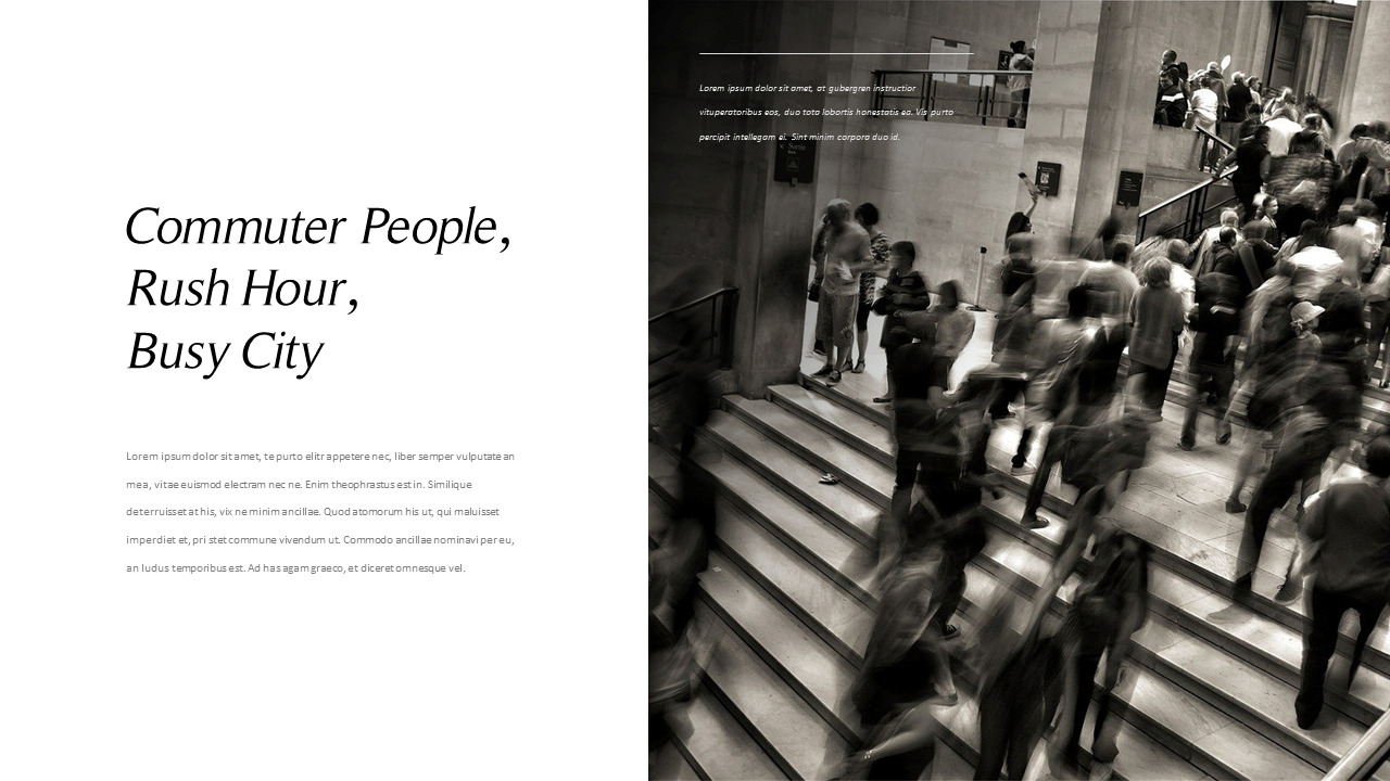 Rush-hour Business Presentations|PPT Templates