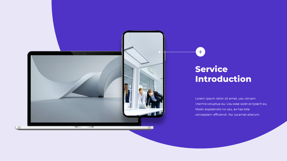 Service Introduction Simple Slide|Product, Services|Single