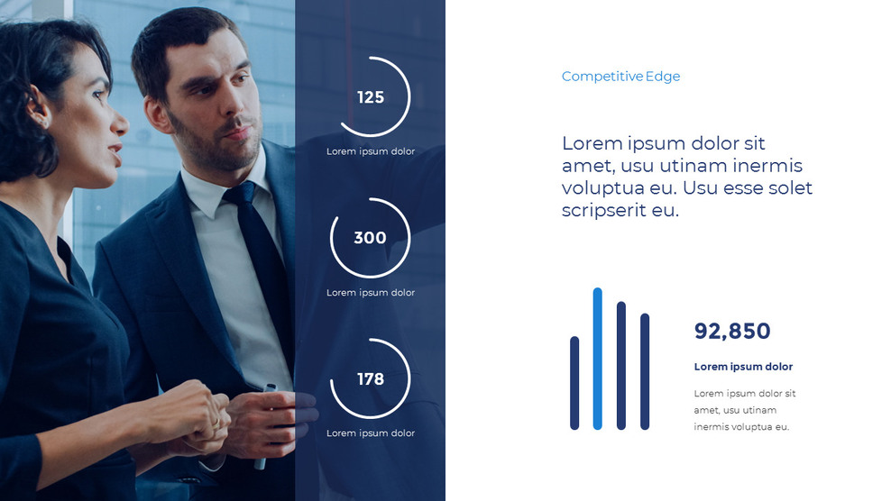 Competitive Edge Page Design|Competitor|Single Slides