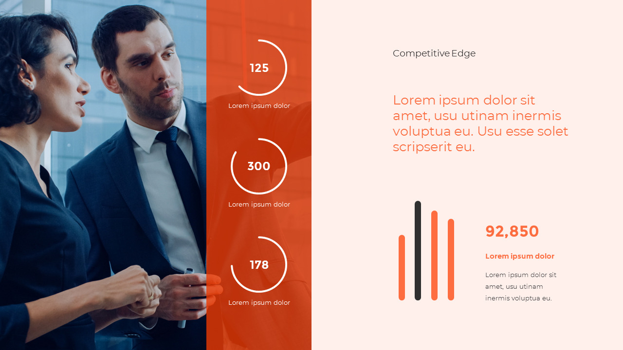 Competitive Edge Page Design|Competitor|Single Slides