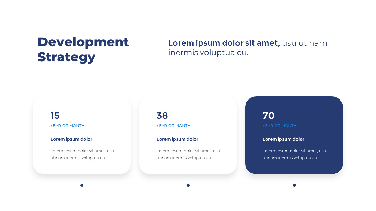 Development Strategy Single Template|Slides