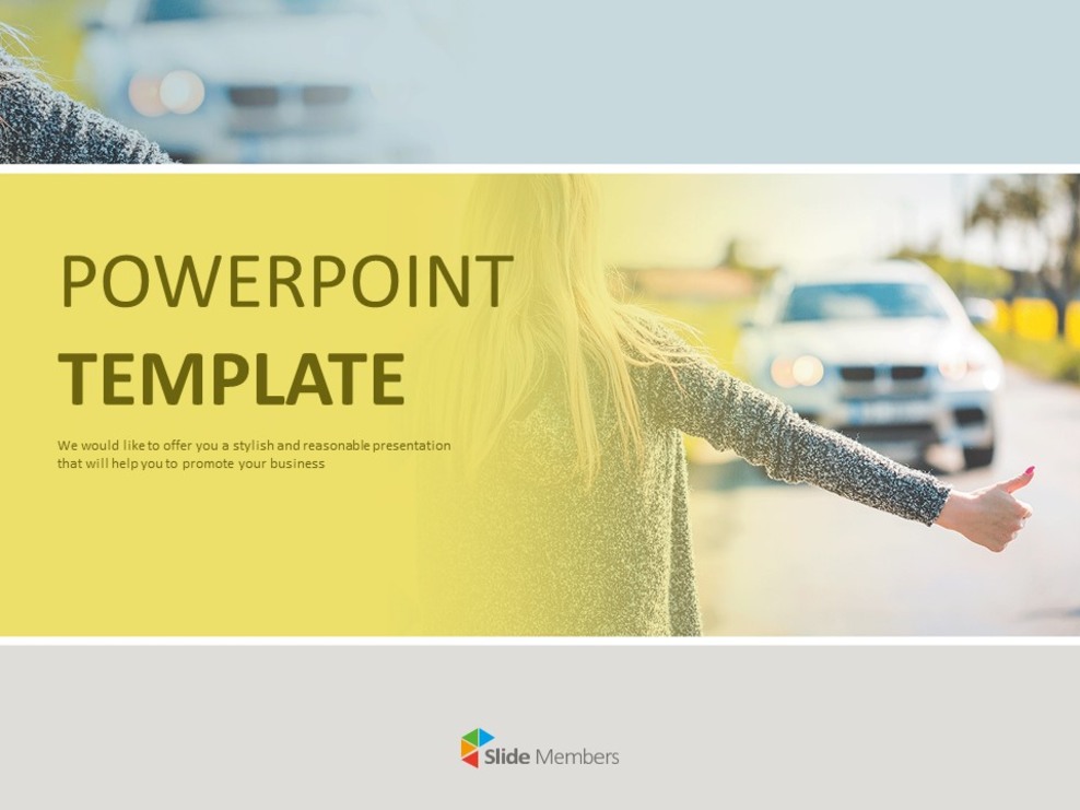 Hitch-Hiking - Free Template Design