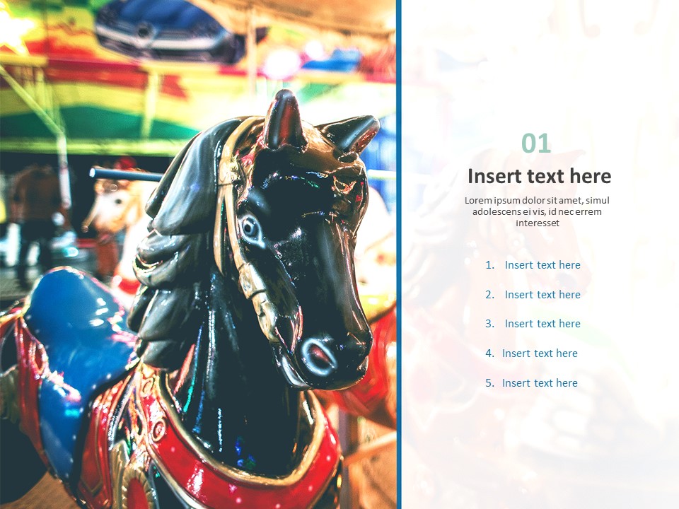 Merry Go Round Horse Template