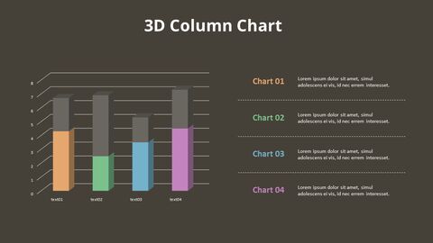 3D Column Chart List