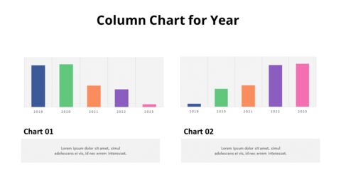 Comparision Two Column Chart