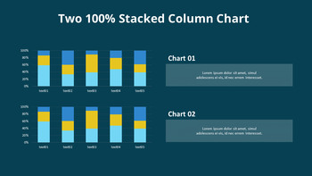 Comparison Column Chart List