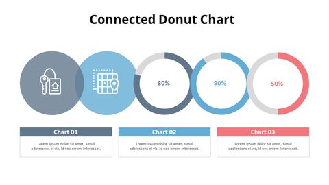Connected Doughnut Chart