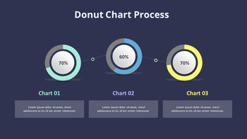 Connected Doughnut Chart