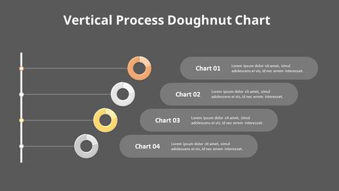 Four Process Donut Chart|Doughnut