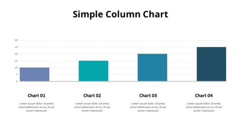 Simple Column Chart List