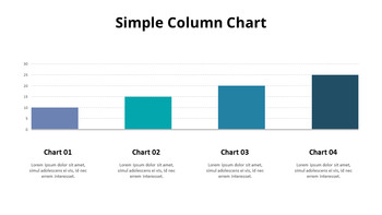 Simple Column Chart List