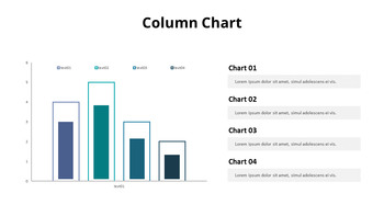 Simple Column Chart List
