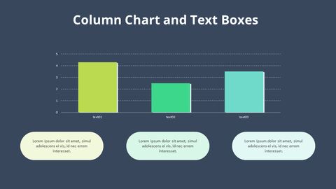 Simple Column Chart List