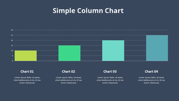 Simple Column Chart List