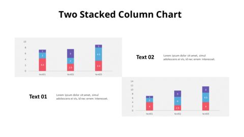 Lista de gráficos de columnas apiladas