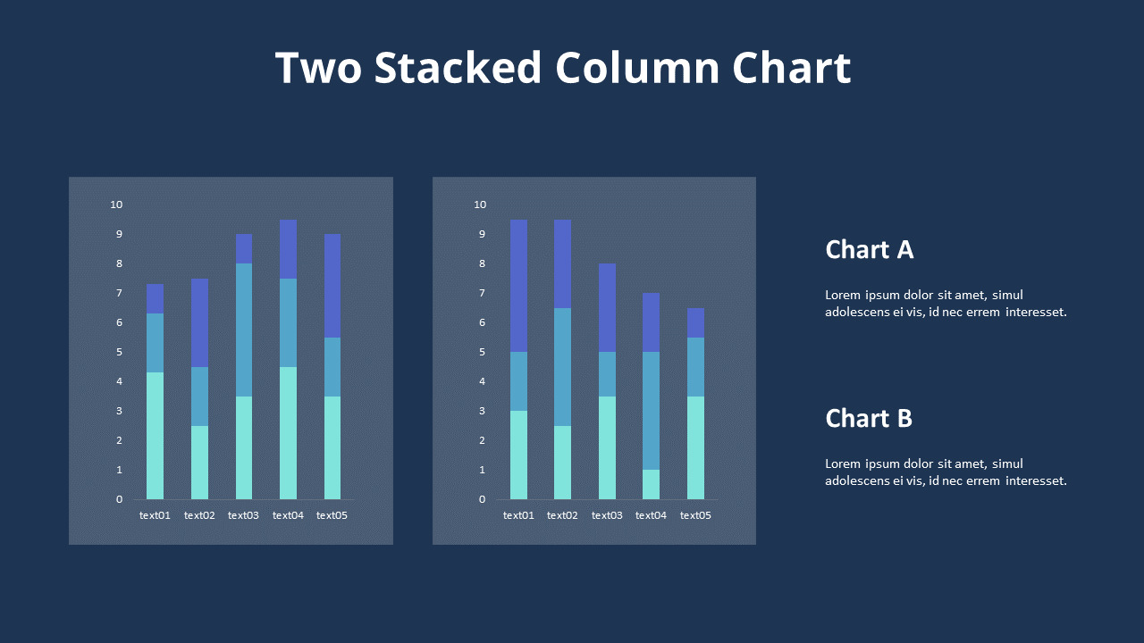 Stacked Column Chart List