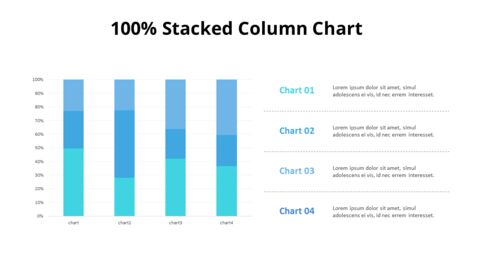 Stacked Column Chart PPT