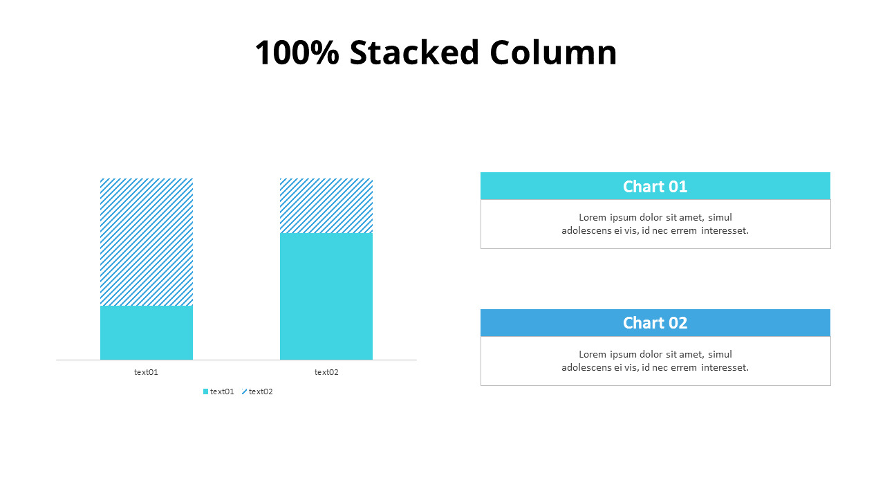 Stacked Column Chart PPT