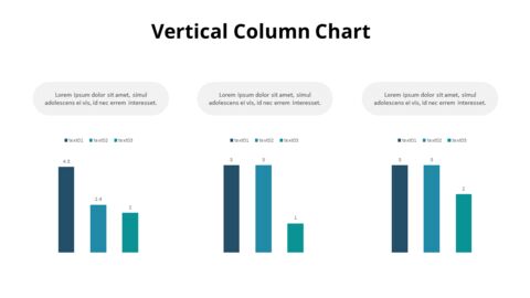 Various Comparison Column Chart