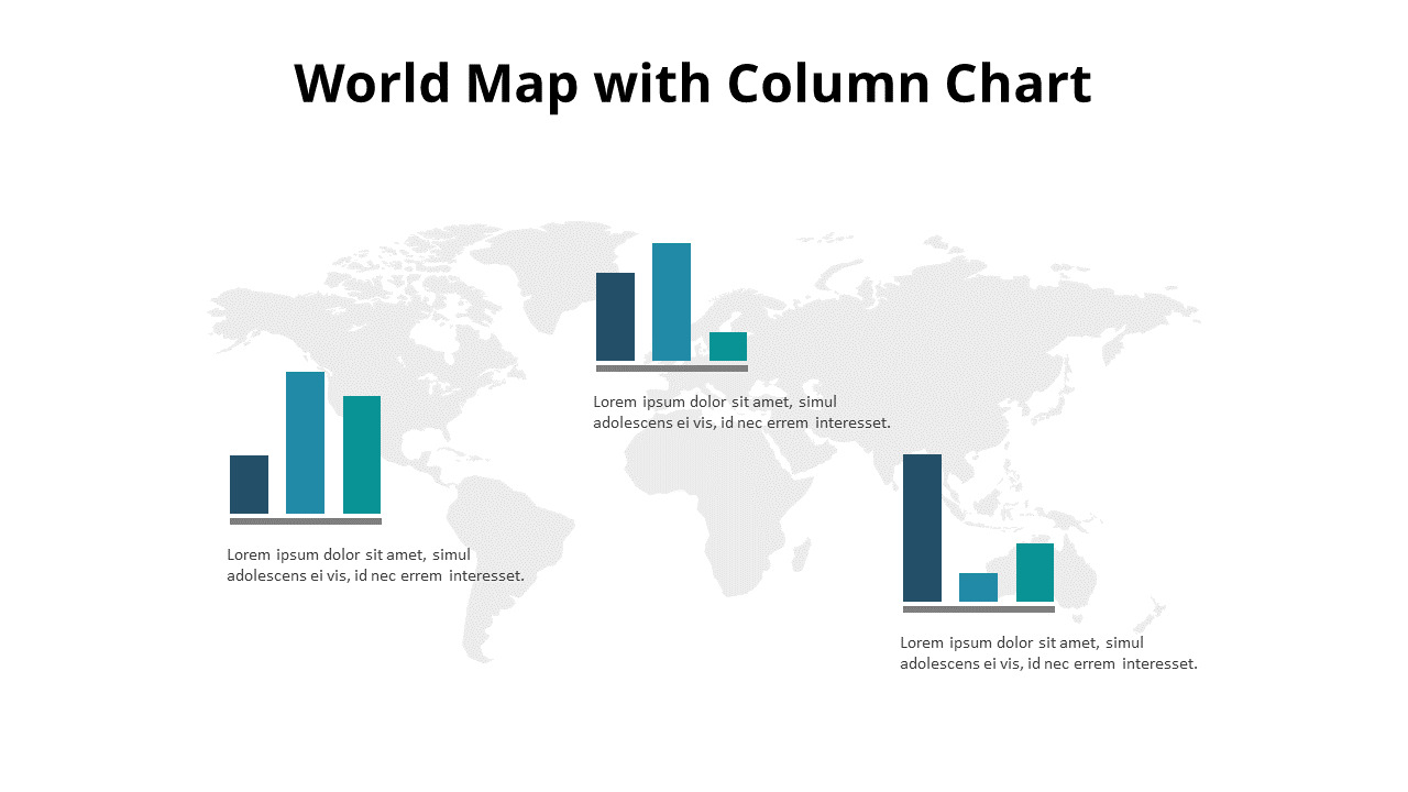 Various Comparison Column Chart