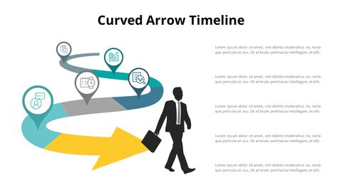 Arrow Infographic Diagram|Process