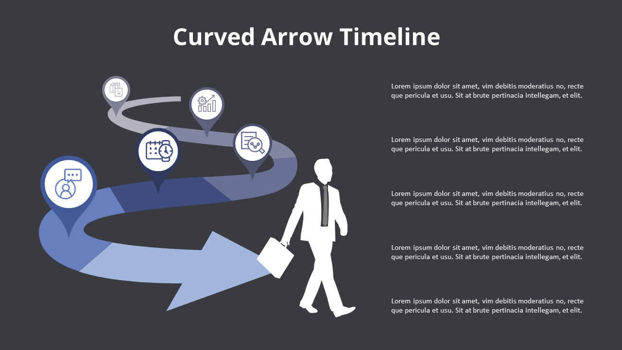 Arrow Infographic Diagram|Process