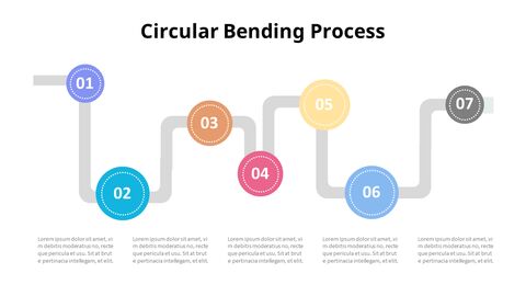 Arrow Process Diagram with Icons