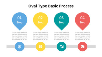 Circle Process PPT Template|Diagram