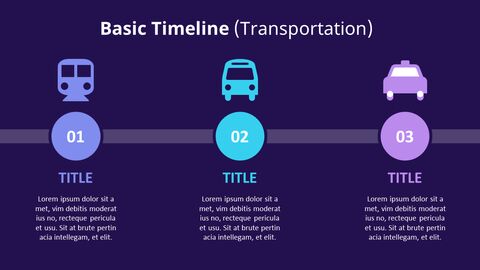 Modello PPT di processo del cerchio|Diagramma