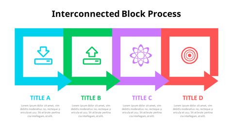 Connected Step Process Diagram
