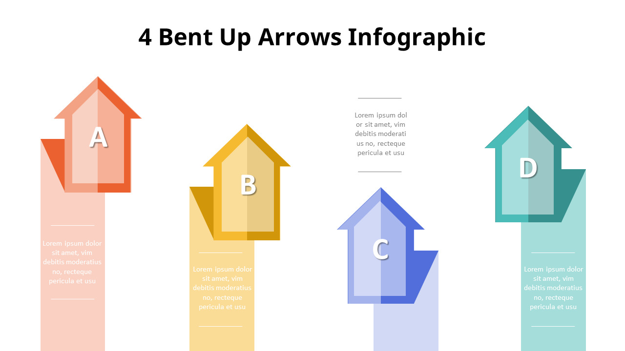 Folded Arrows Process Diagram