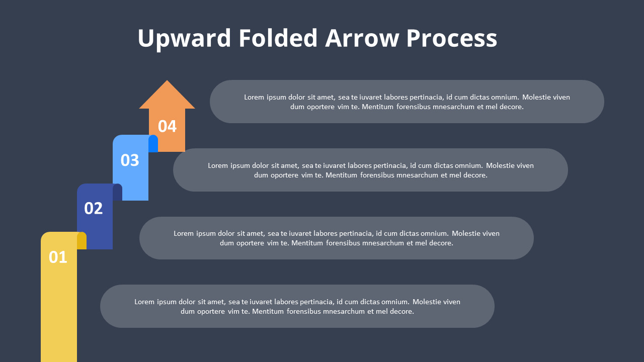 Folded Upward Process Diagram