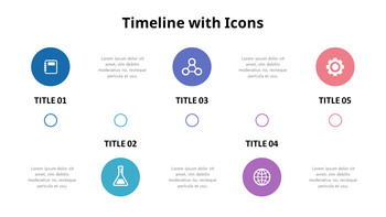 Process with Icons Set|Diagram