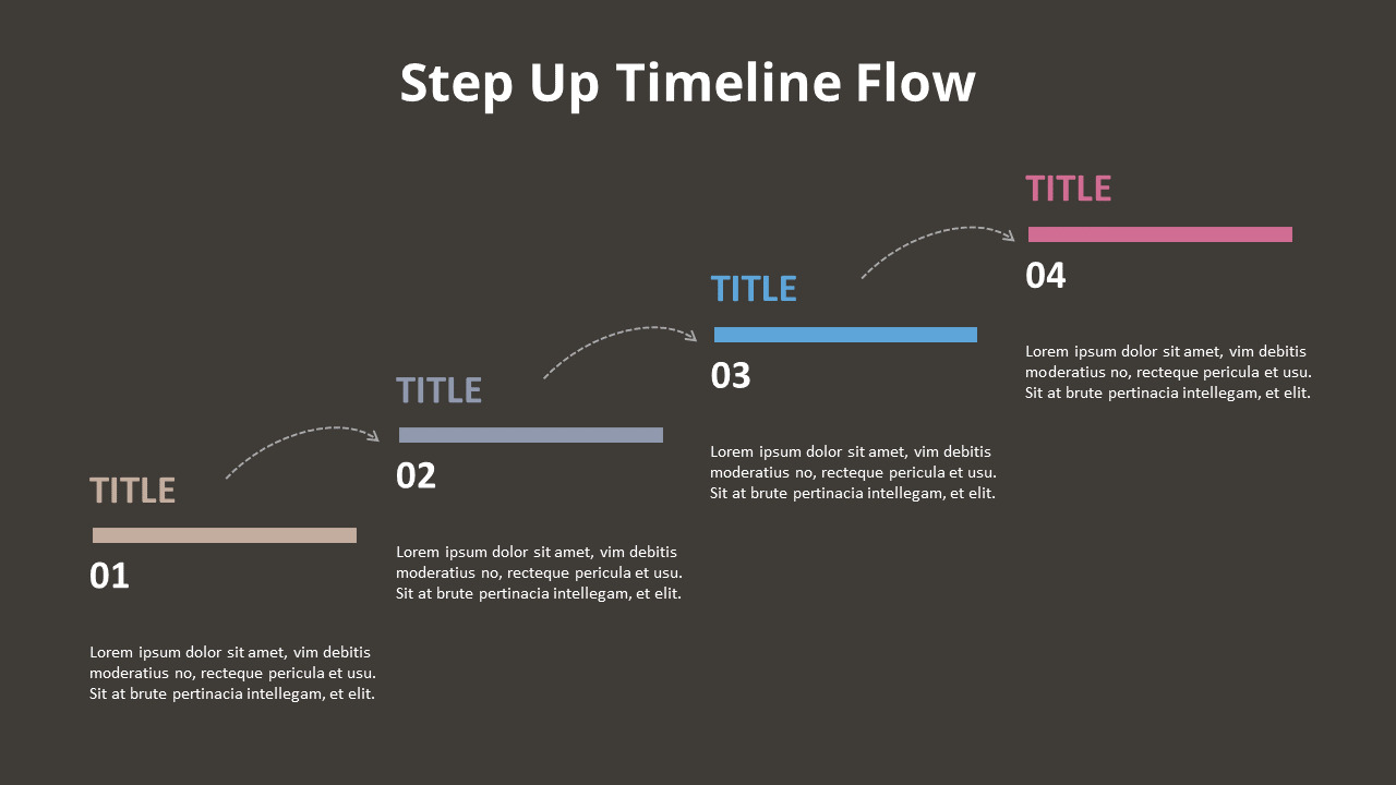 ステップアッププロセス図PPT