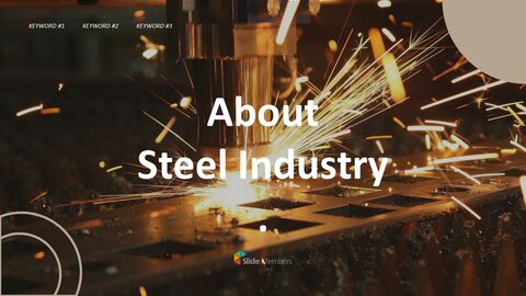 About Steel Industry Business Strategy PPT|Templates